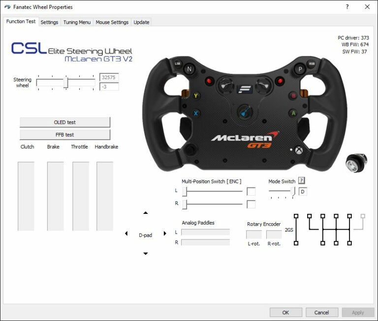 Test Drive: Fanatec Mclaren GT3 v2 Wheel Review
