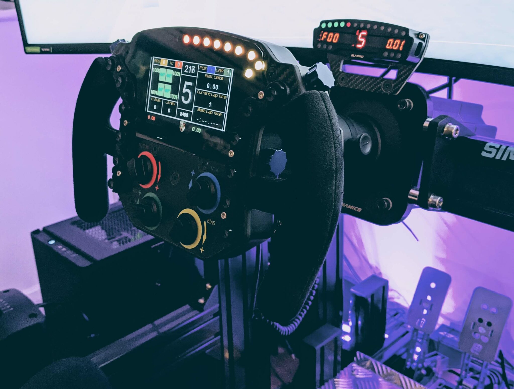 911 RSR GTE Endurance Sim Racing Wheel from VPG