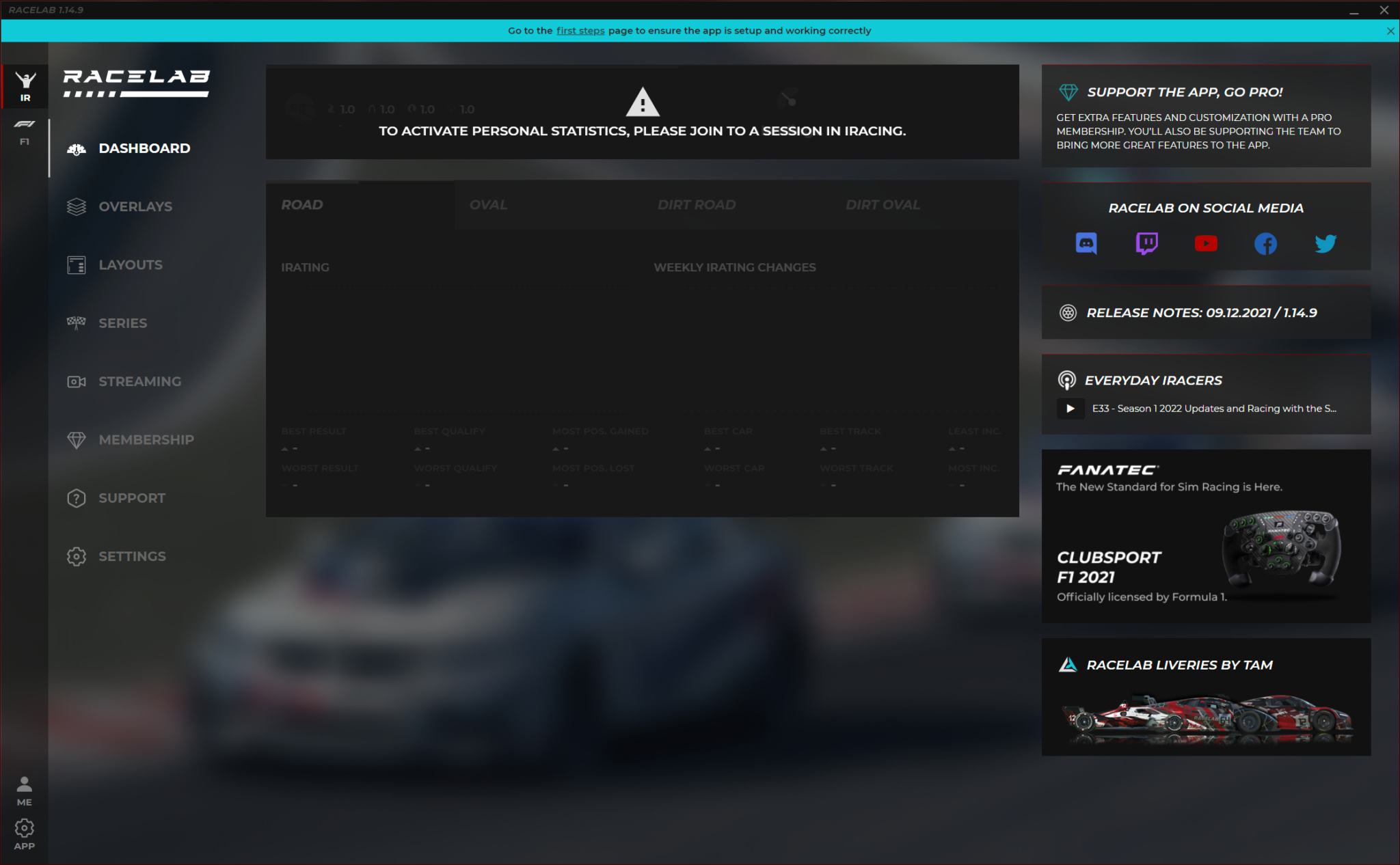 How to: iRacing Overlays with RaceLabApp