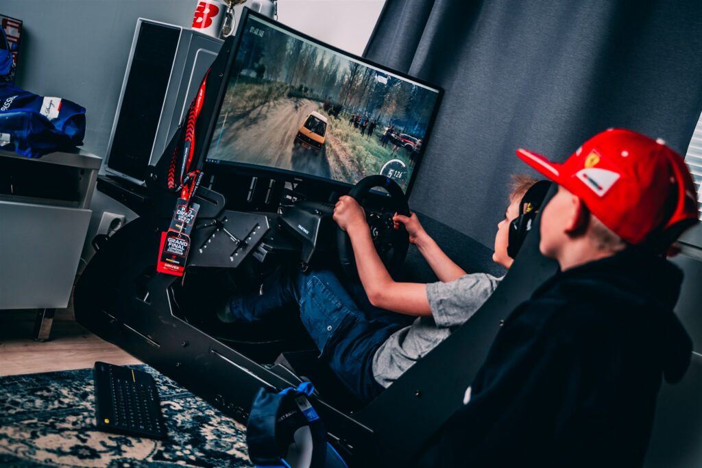 Kids in the Cockpit – Sim Racing Setups for Children