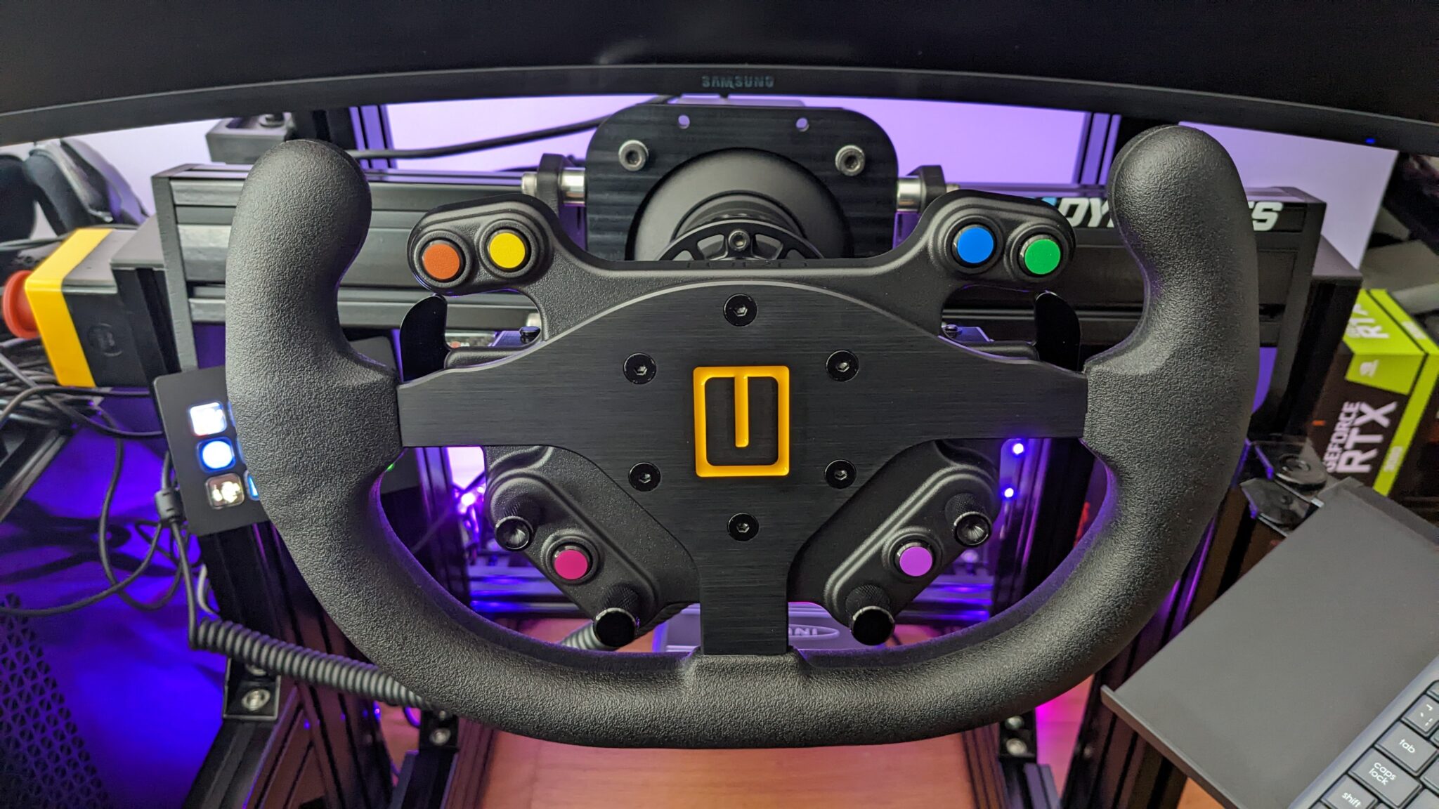 Turn Racing: R320 sim steering rim with BP2 button box review