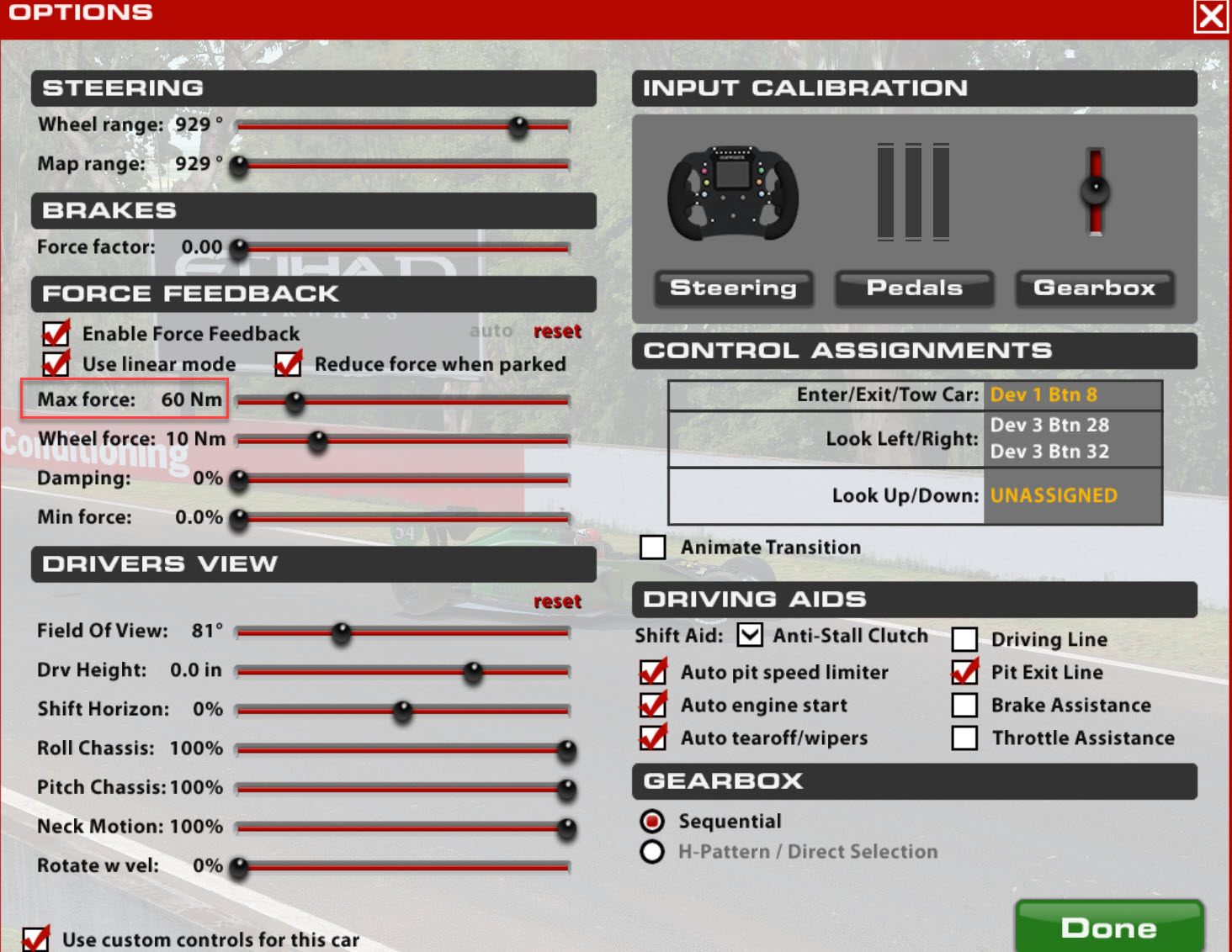 How to Find the Correct FFB / Torque Settings in iRacing