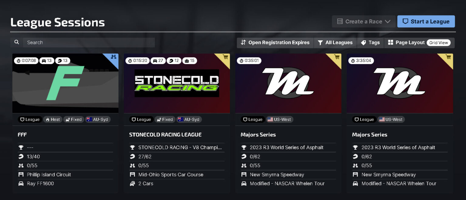 Guide to the New iRacing UI for Web UI users