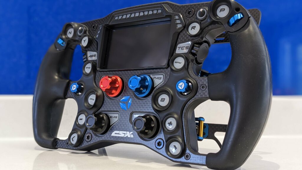 Cube Controls CSX-3 - the Ultimate Formula Wheel for Sim Racers