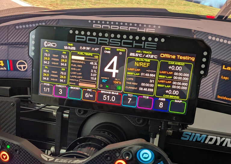 Porsche 911 GT3 Cup Dashboard Display Unit: Review