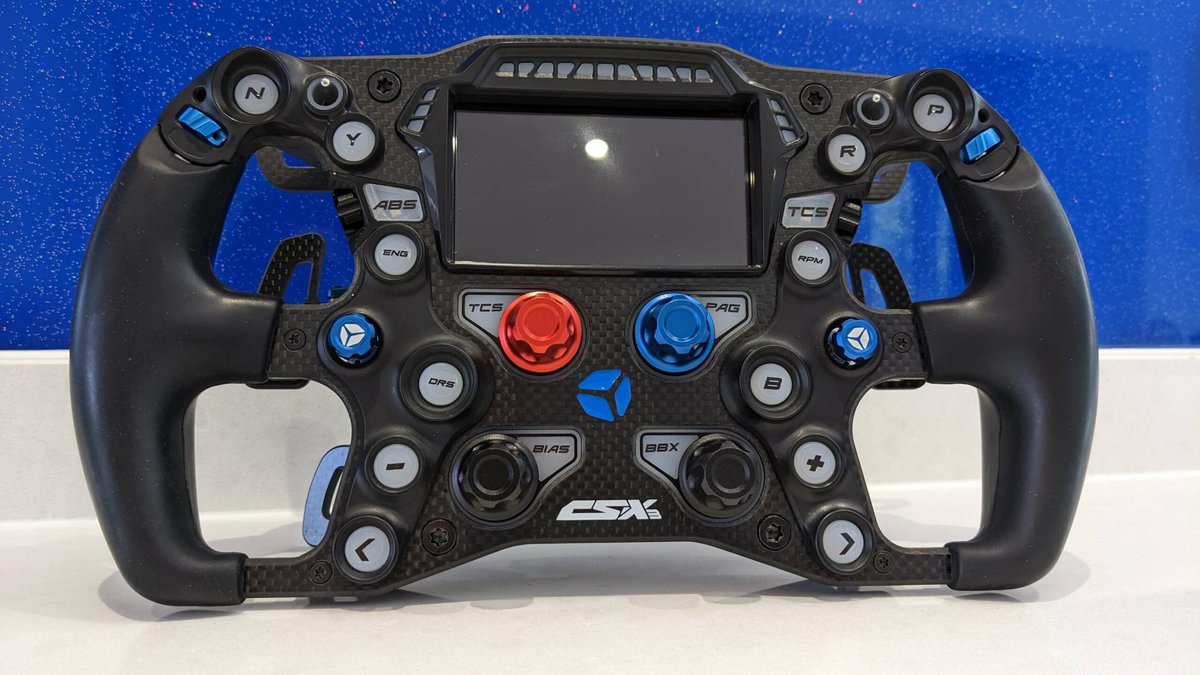 Cube Controls CSX-3 - the Ultimate Formula Wheel for Sim Racers
