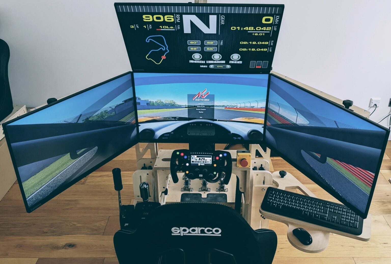 Testing the RSR-21 Cockpit from Rock Solid Rigs