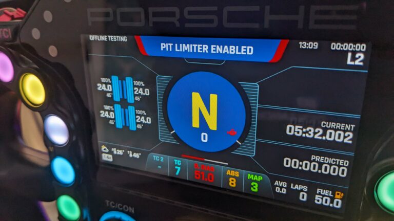 Grid Engineering: Porsche 911 RSR Sim Racing Steering Wheel Review