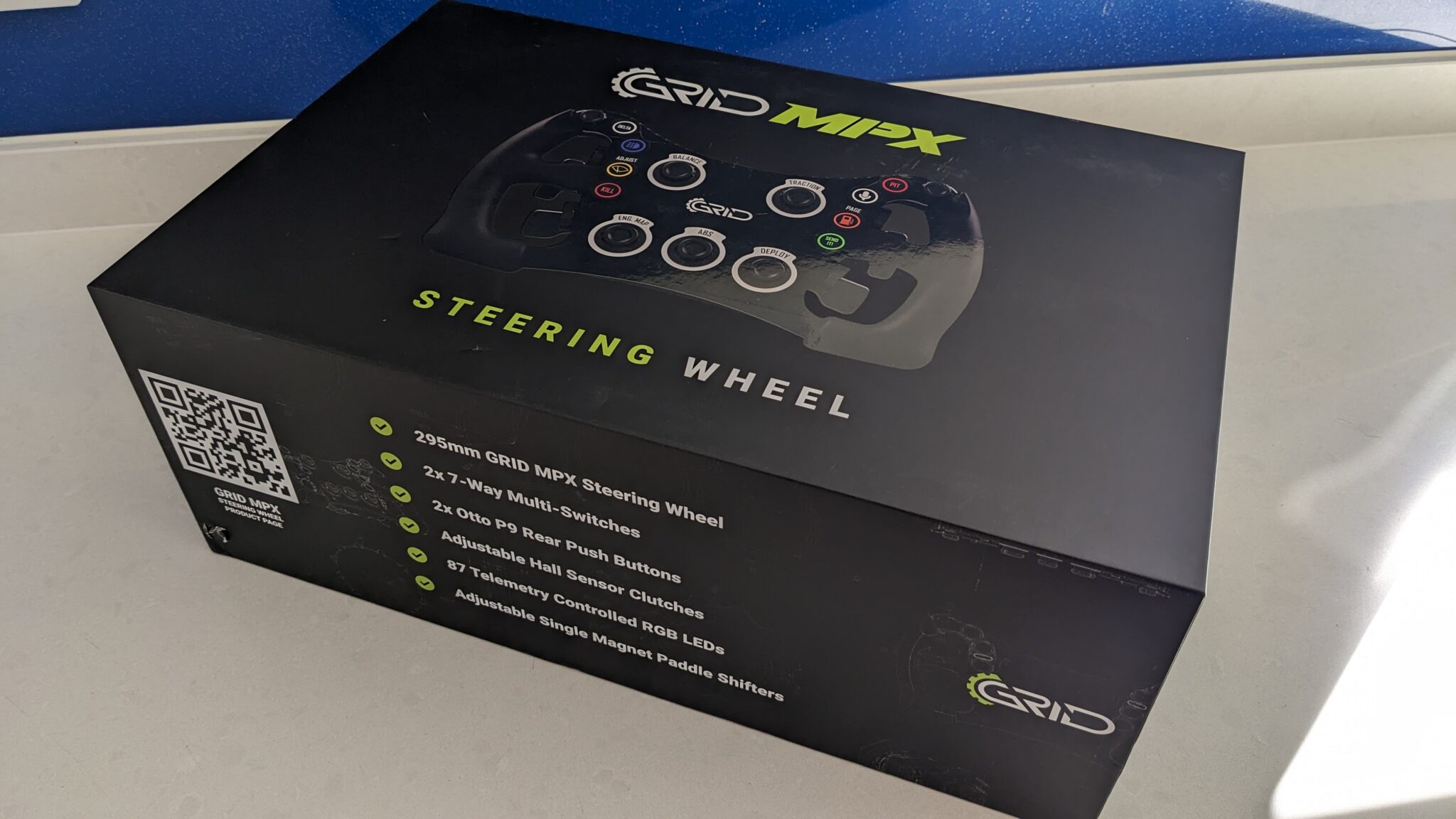Grid Engineering: GRID MPX Sim Racing Steering Wheel Review