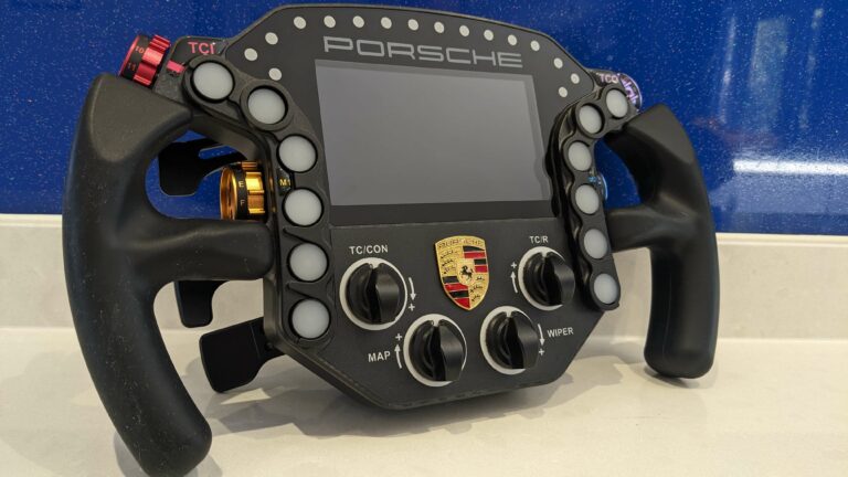 Grid Engineering: Porsche 911 RSR Sim Racing Steering Wheel Review