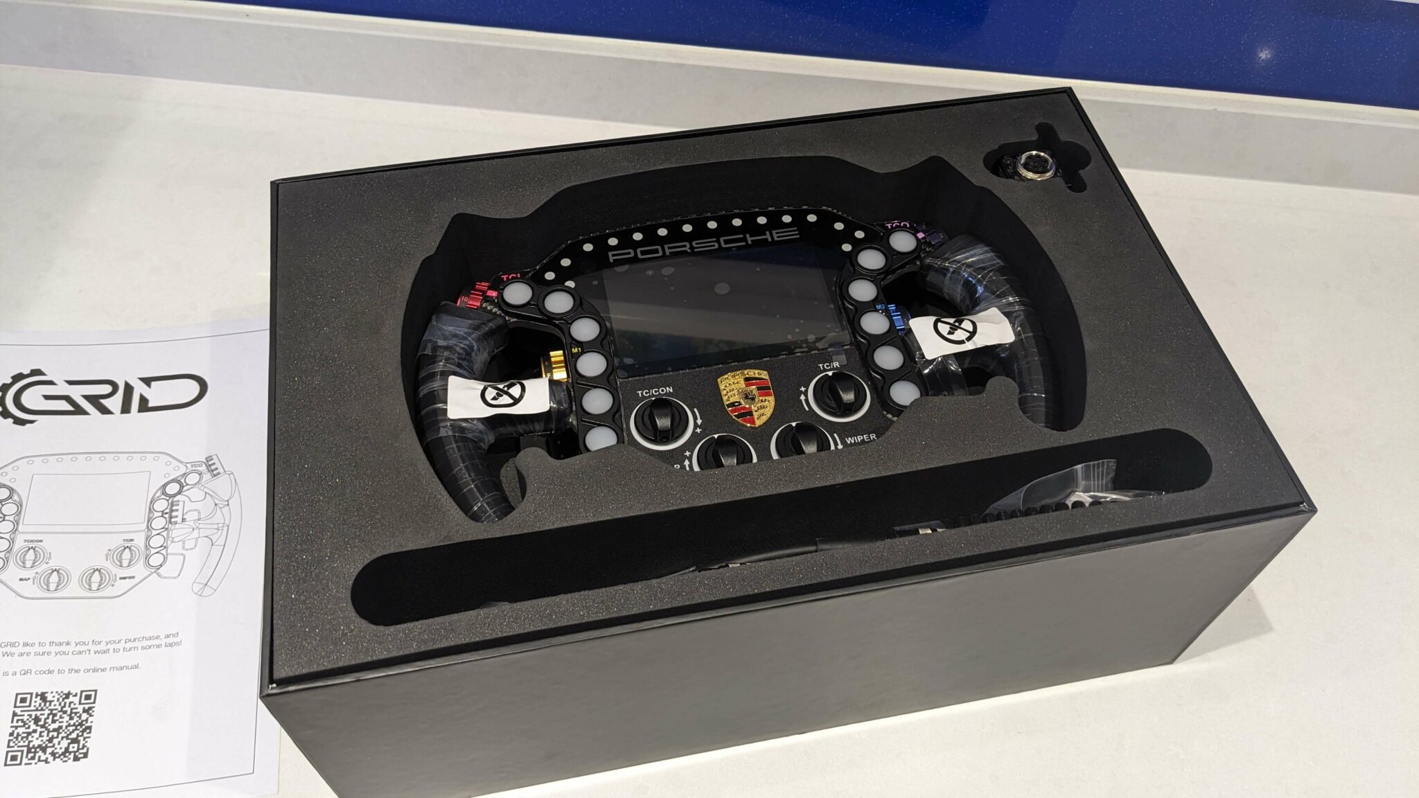 Grid Engineering: Porsche 911 RSR Sim Racing Steering Wheel Review