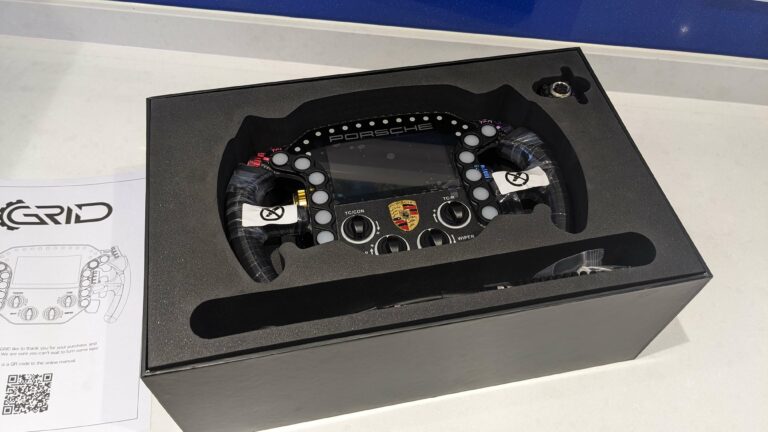 Grid Engineering: Porsche 911 RSR Sim Racing Steering Wheel Review