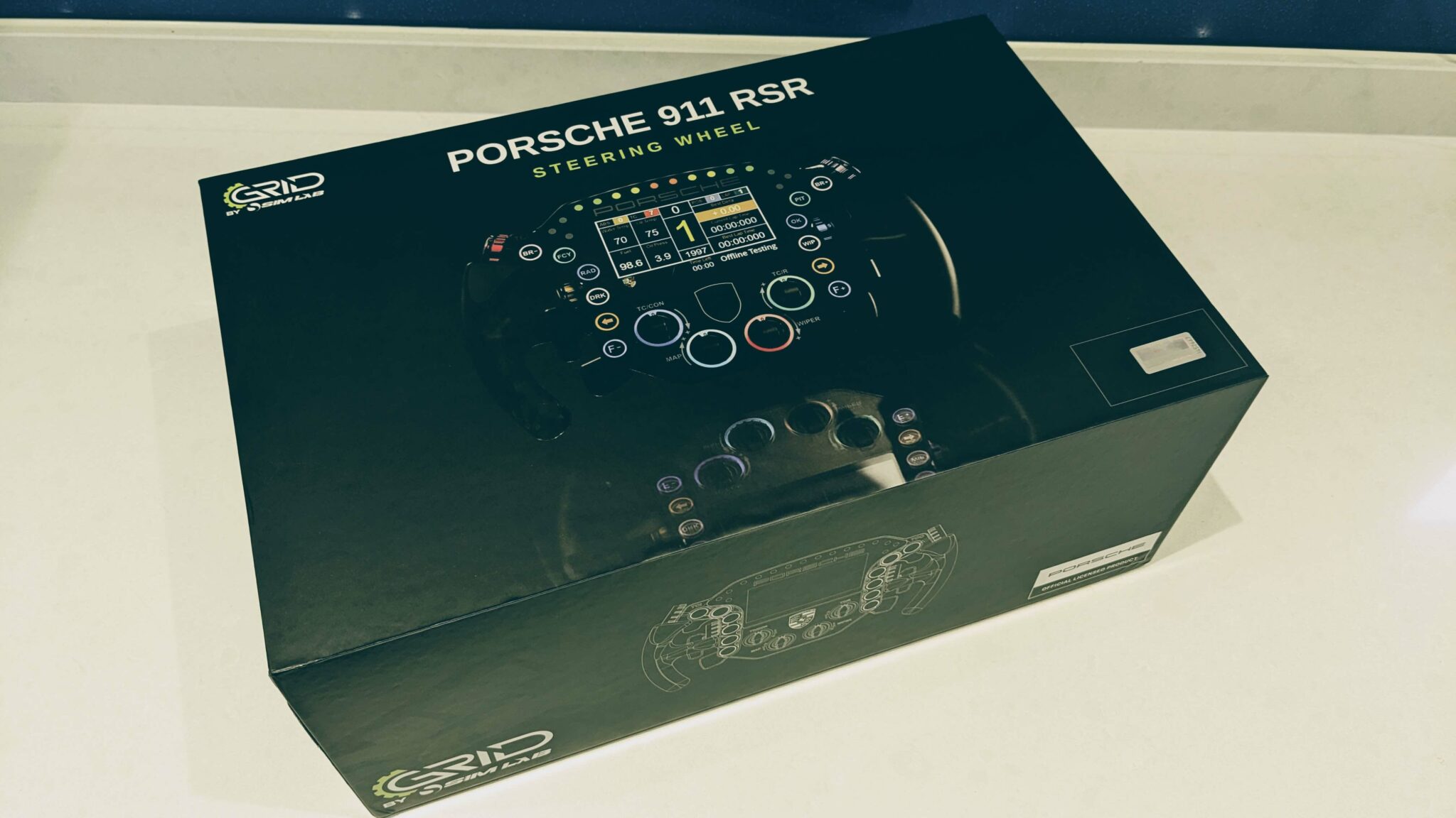 Grid Engineering: Porsche 911 RSR Sim Racing Steering Wheel Review