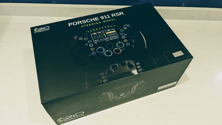 Grid Engineering: Porsche 911 RSR Sim Racing Steering Wheel Review