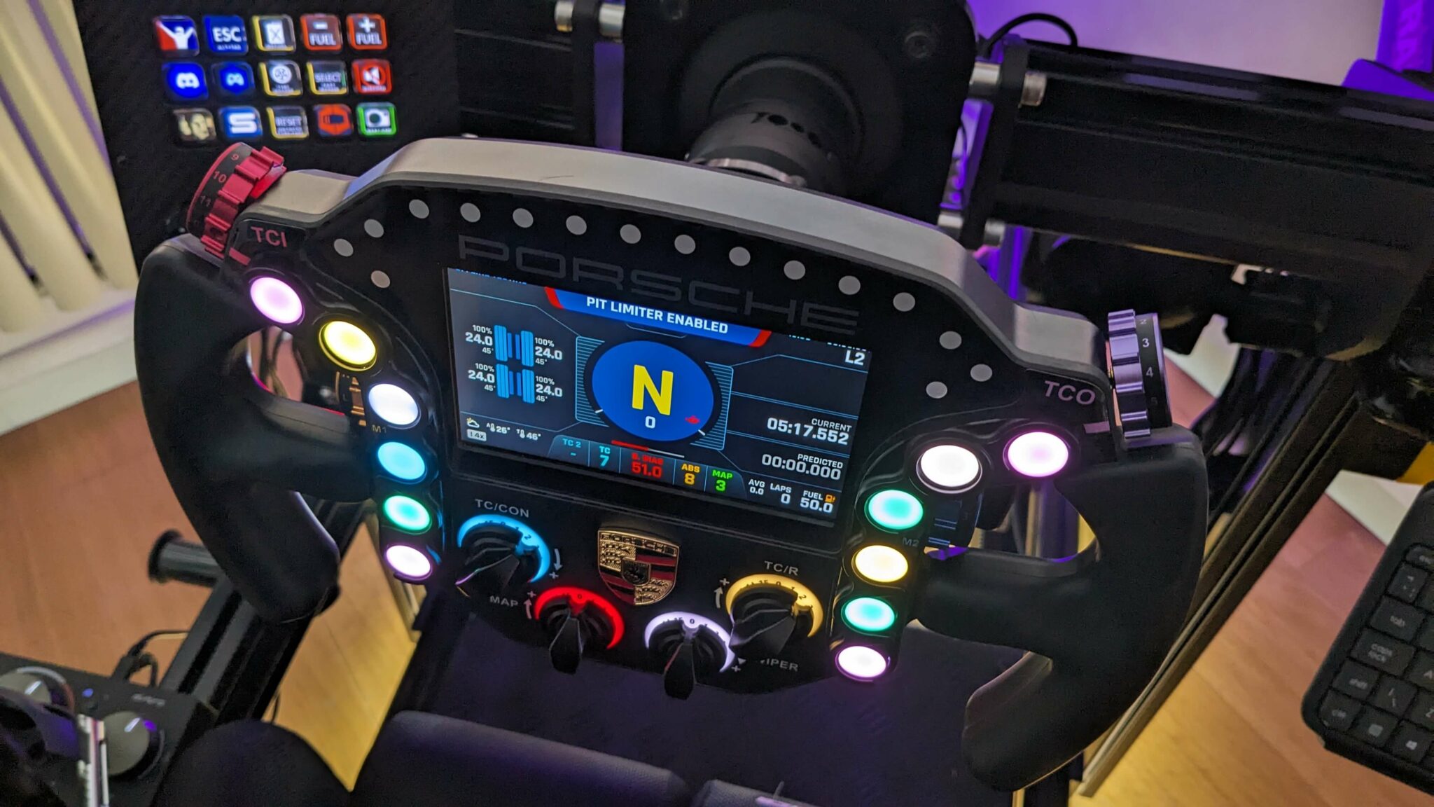 Grid Engineering: Porsche 911 RSR Sim Racing Steering Wheel Review