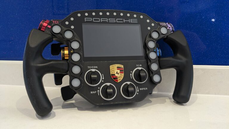 Grid Engineering: Porsche 911 RSR Sim Racing Steering Wheel Review