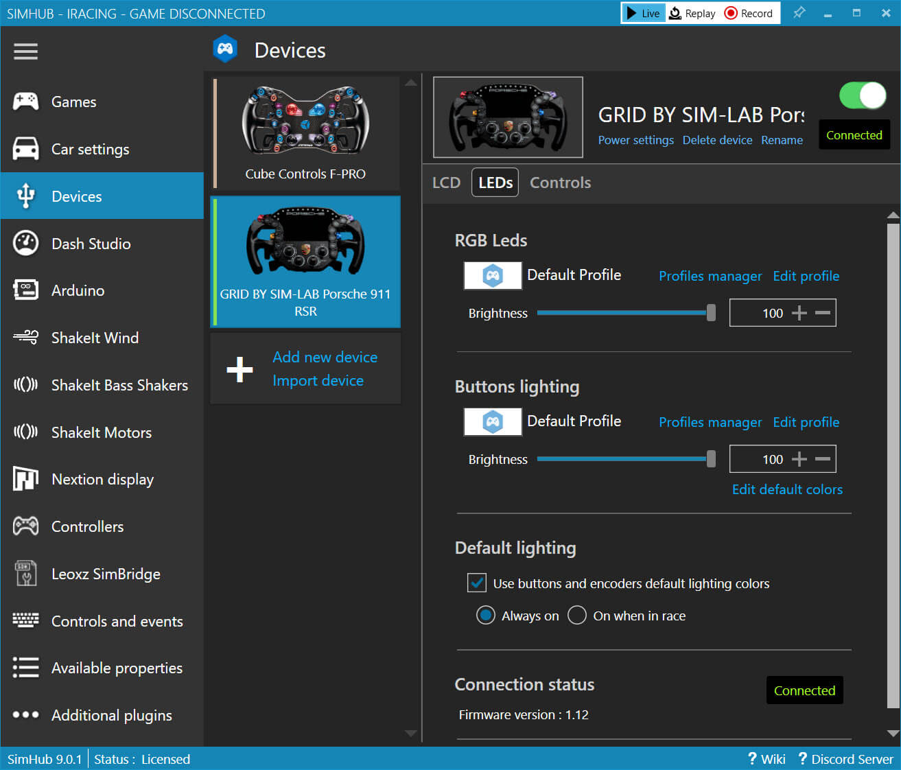 Grid Engineering: Porsche 911 RSR Sim Racing Steering Wheel Review