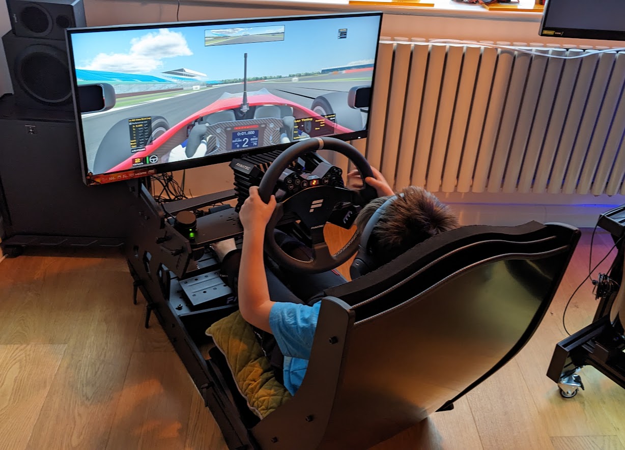 Kids in the Cockpit – Sim Racing Setups for Children