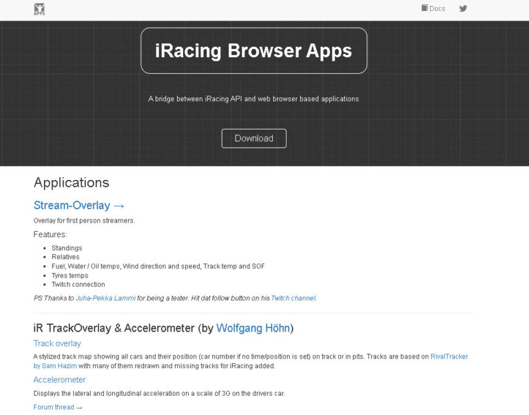 Ten Great Free (and must have) iRacing Apps