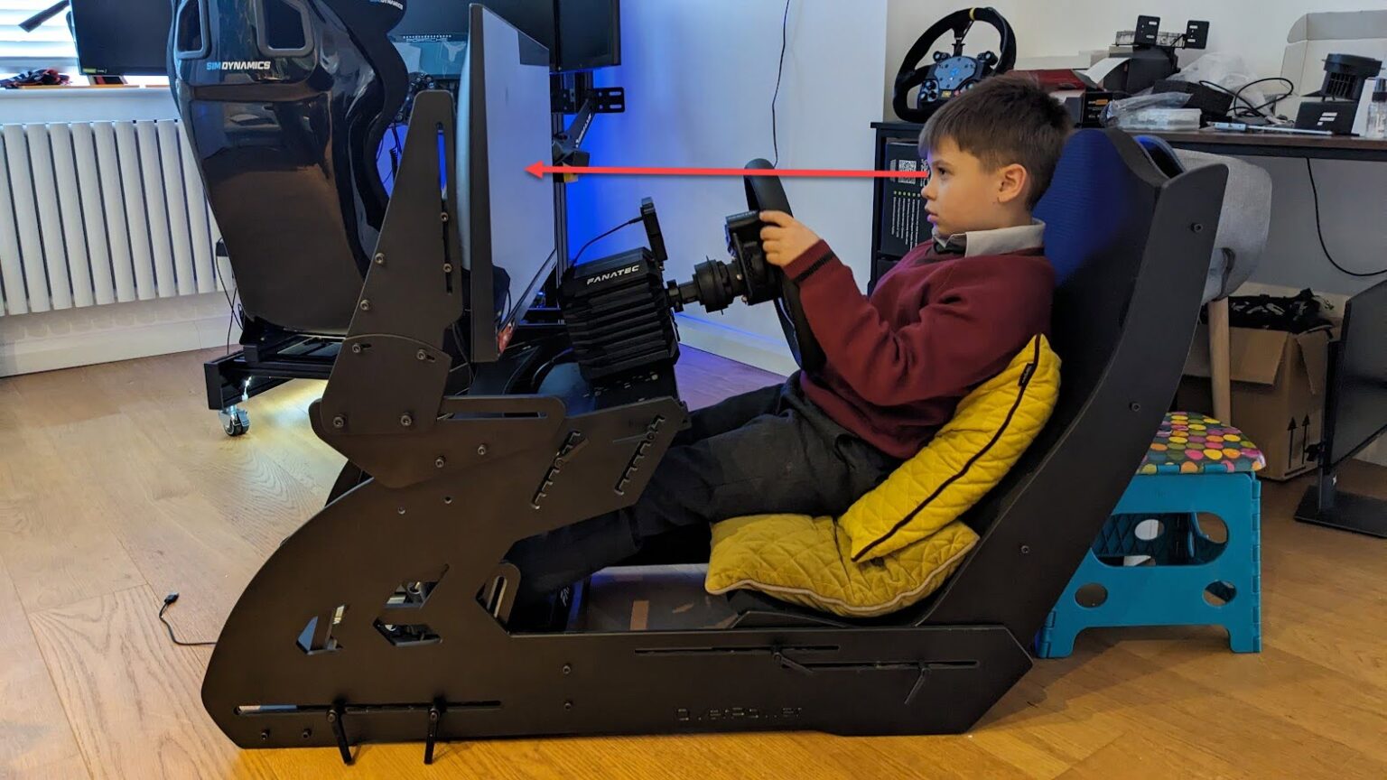 What I Learned Building My 7-Year-Old a Sim Rig Pt.2