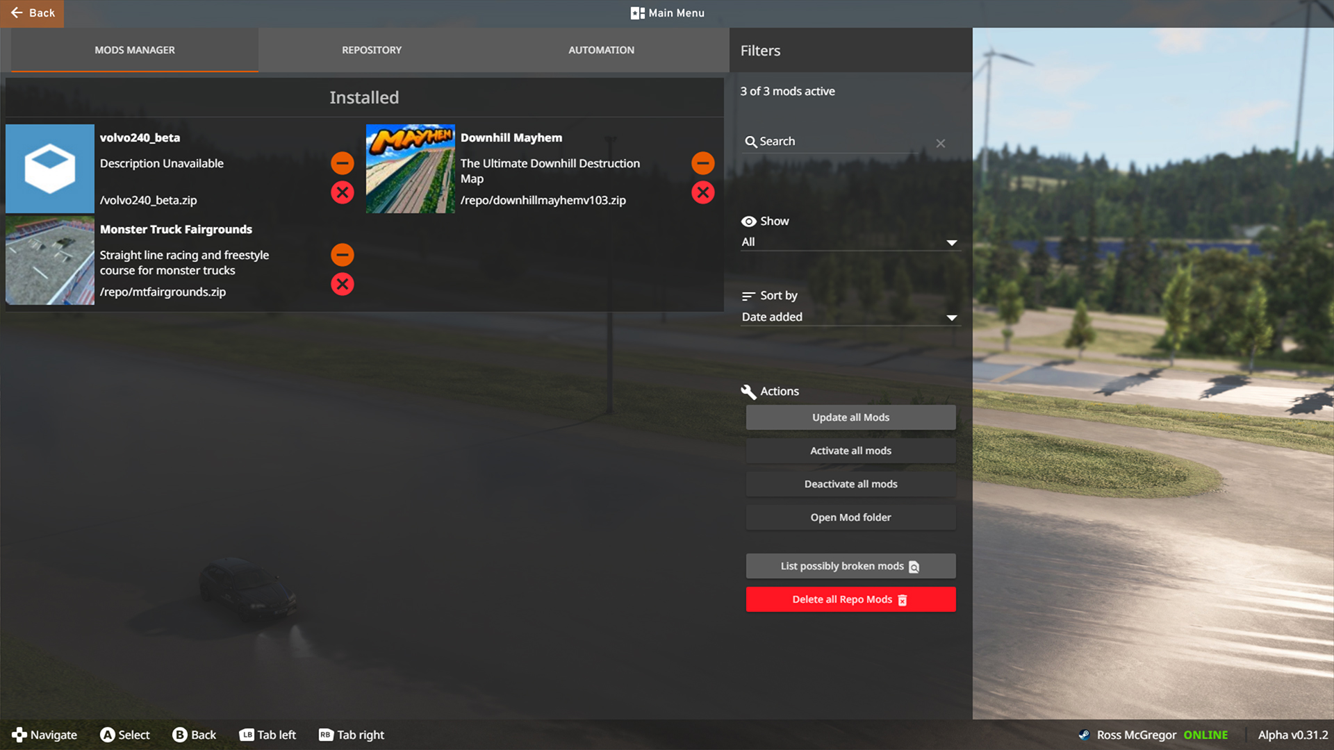 How to Download and Install Mods in BeamNG.drive