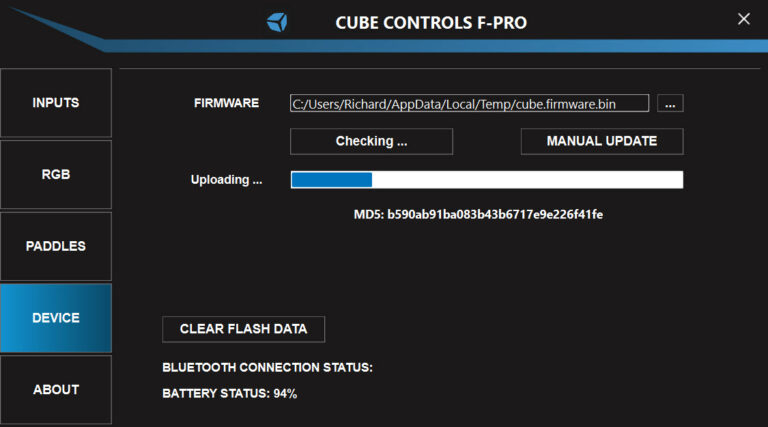 How to Update Your Cube Controls Firmware