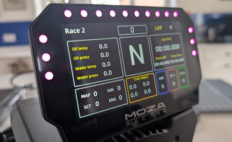 MOZA Racing FSR2 Formula Wheel and CM2 Dash Review