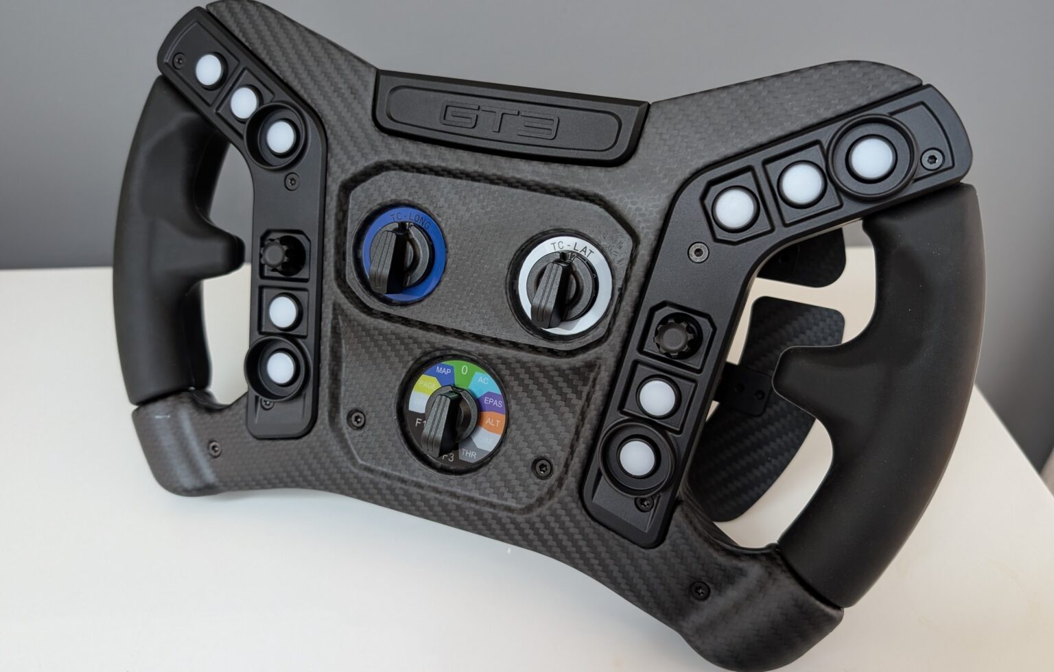 Mustang GT3 Sim Racing Wheel from VPG - Close Look