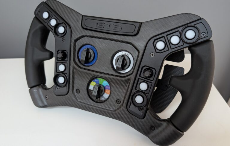 Mustang GT3 Sim Racing Wheel from VPG - Close Look