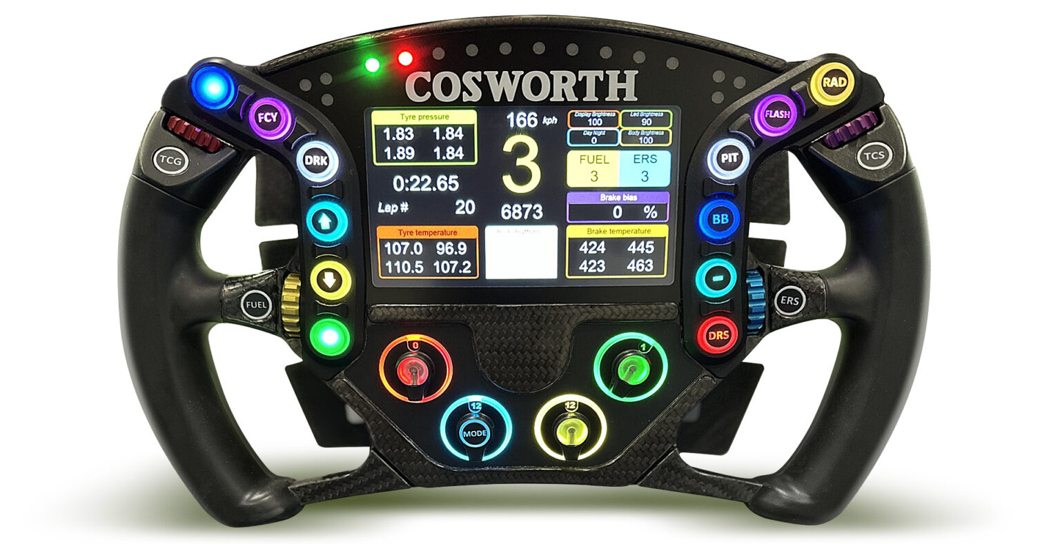 Sim-Lab Partners with Cosworth to Bring CCW Mk3 Wheel to Sim Racing